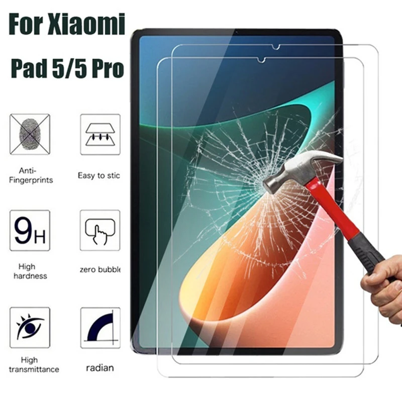 Tablet Glass Screen Protector Case For Xiaomi Mi Pad 5 Pro Global Cover ...