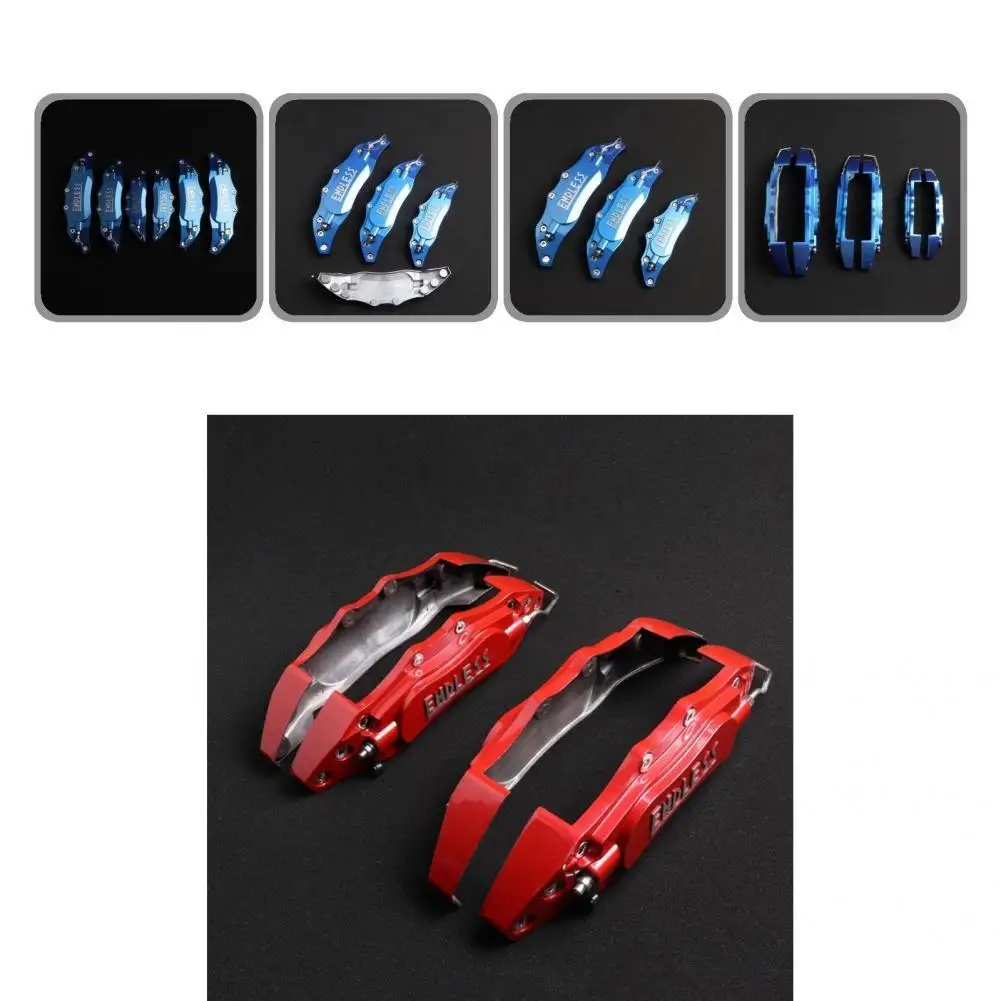1Pair-Useful-Brake-Cover-Lightweight-Bright-Color-Brake-Caliper-Covers ...