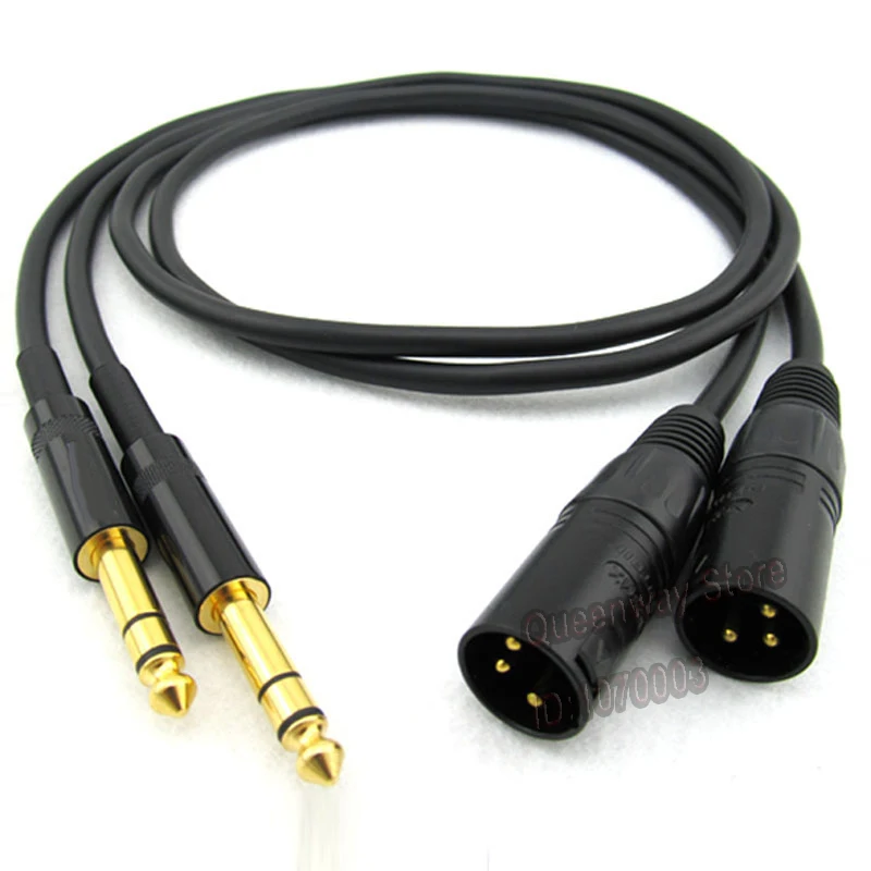 Canon Cable HiFi Hi end Hiend 6.5 Three Core to Canon Male Audio Cable ...