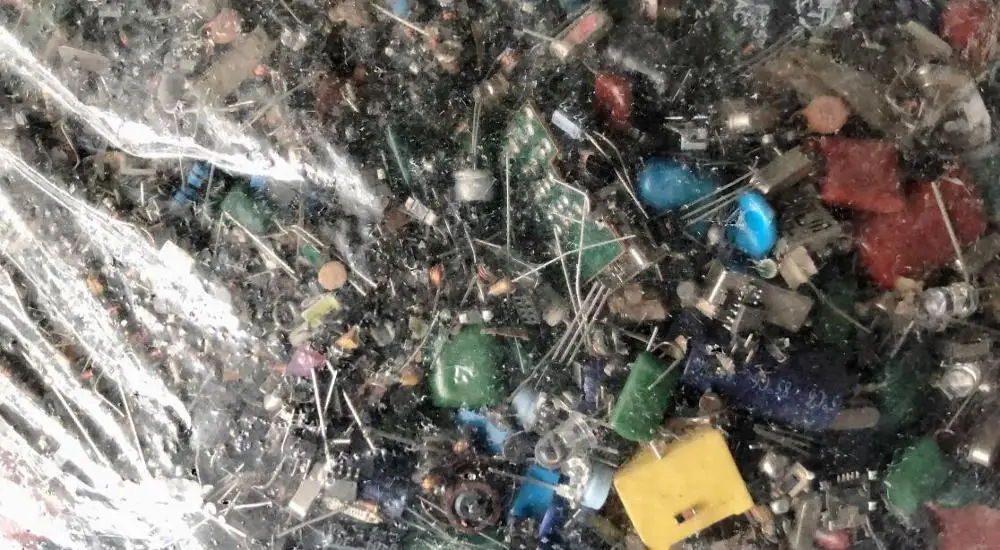 500g mixed electronic component package crystal oscillator transistor ...