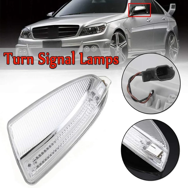 2x Side Door LED Light Lamps,Door Wing Mirror Turn Signal Light for ...