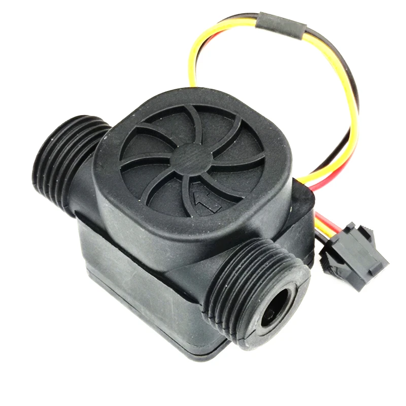 DN15 Pipe G1/2" Flow Sensor Hall Flowmeter, Flow Meter Control water 1 ...