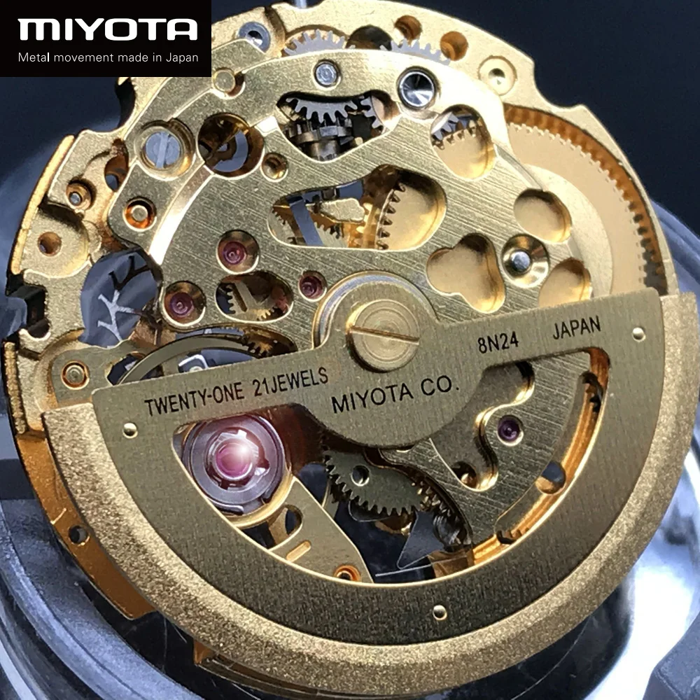 MIYOTA Golden 8N24 Mechanical Movement Japan CITIZEN Geninue Parts for ...