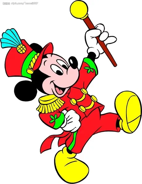 Marching Band Conductor Clipart