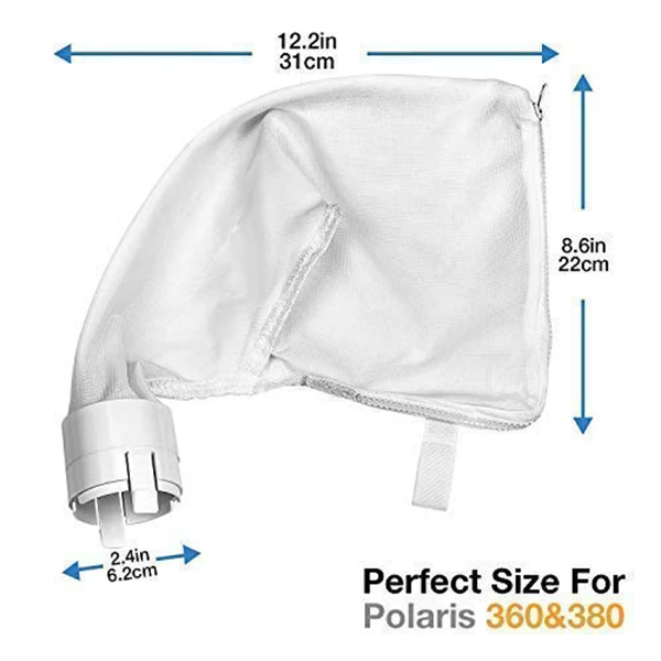 2 шт Универсальные чистящие мешки, совместимые с Polaris 360 380, сумка ...