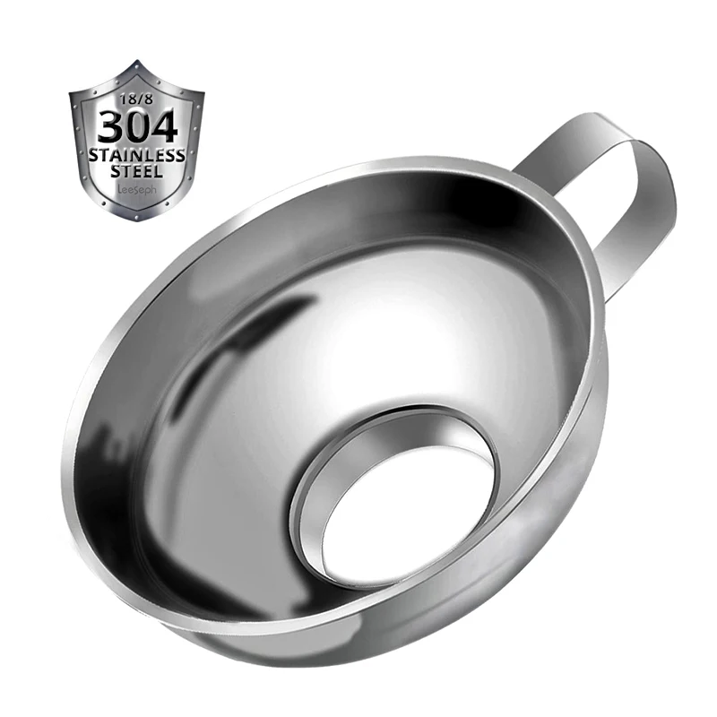 Embudo-de-acero-inoxidable-para-enlatar-embudo-de-tarro-de-boca-ancha ...