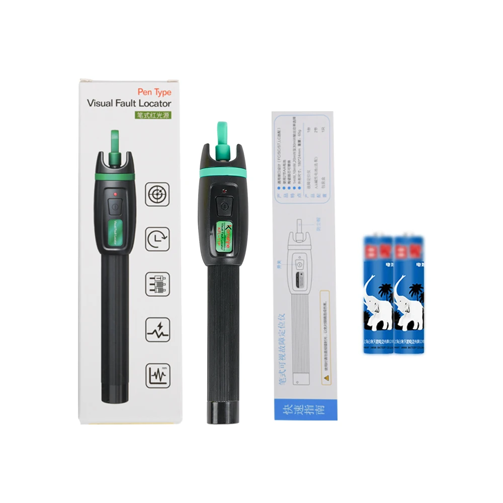 30mw Vfl Pen Type Optical Fiber Visual Fault Locator 30mw Komshine Kfl ...