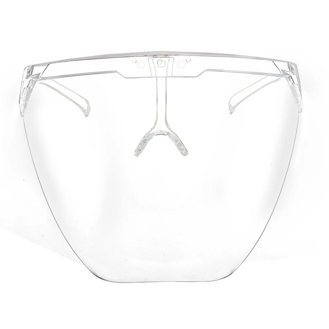 2021 Transparent Protective Mask Full Face Shield Dustproof Goggles ...