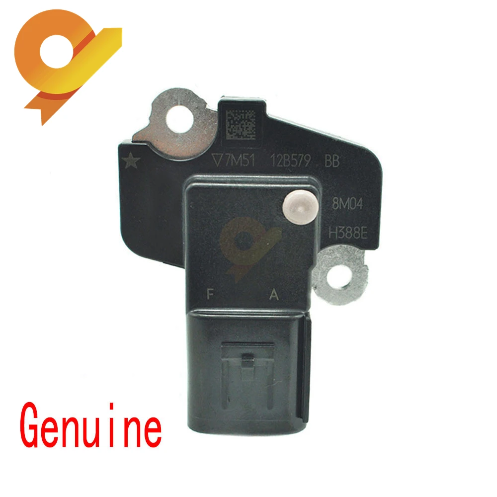 DHL Original 7M51 12B579 BB 7M5112B579BB Mass Air Flow MAF Sensor For ...