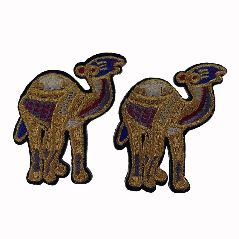 5Pcs-Cartoon-Animal-Embroidery-Camel-Iron-On-Patches-For-Clothing ...