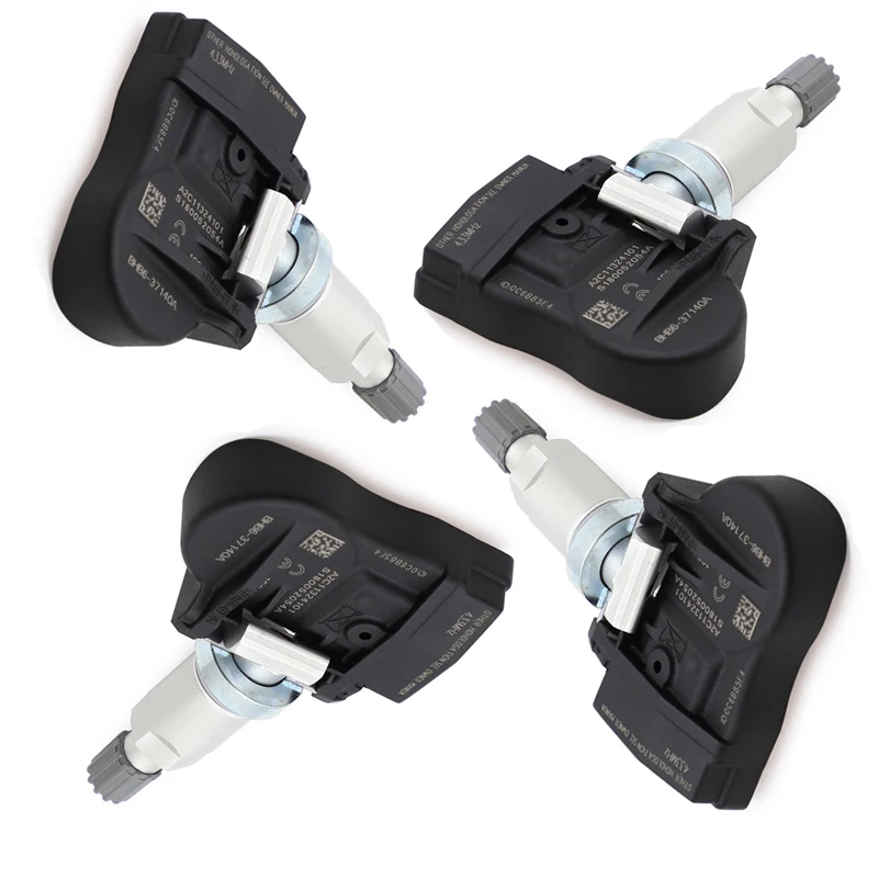 (4) 433MHZ Monitor de presión de neumáticos TPMS Sensor BHB637140A para ...