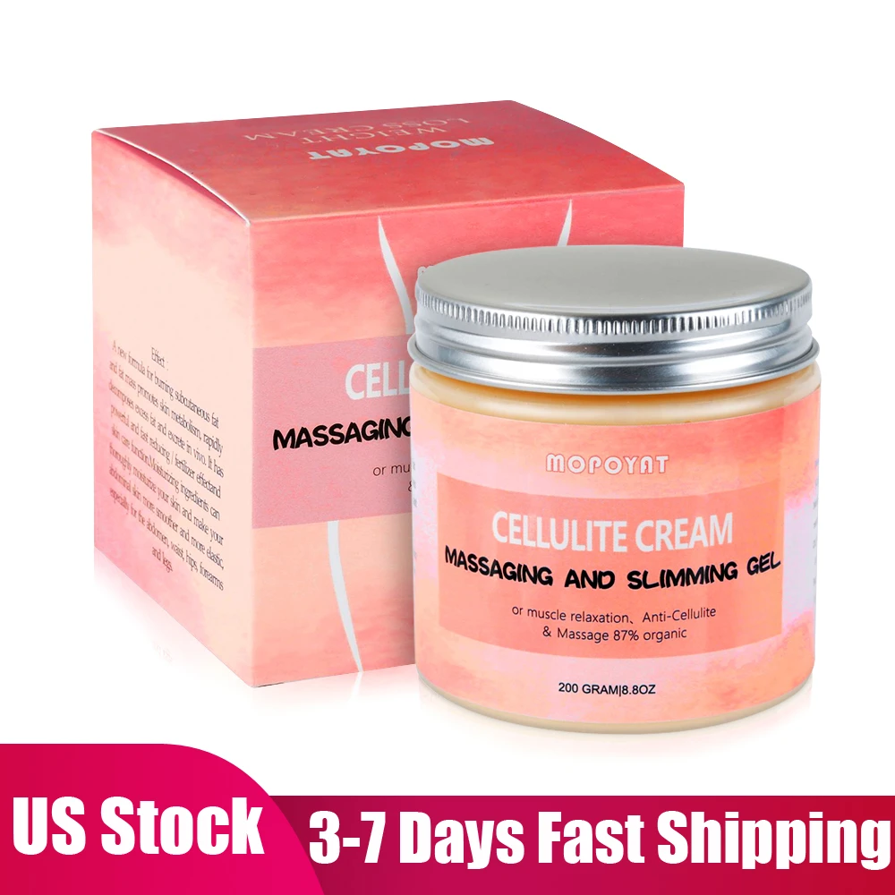 200g Hot Cream Cellulite Slimming Massage Cream Leg Body Skin Relax ...