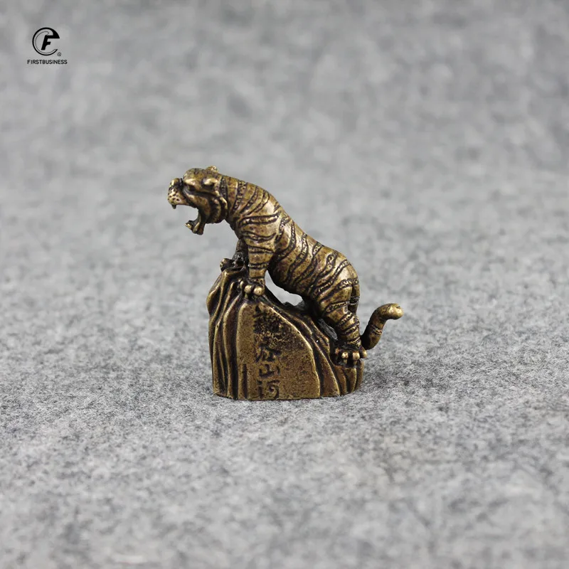 Brass Tiger Statue