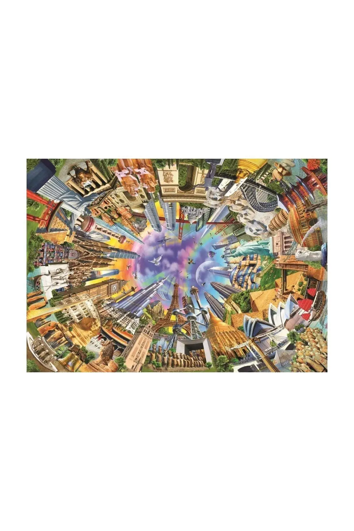World Monuments 3000 Piece Jigsaw Puzzle|Puzzles| - AliExpress