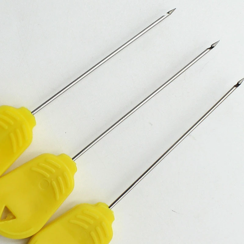 3PCS Carp Fishing Tools Rigging Baiting Needles Boillie Drill Needle ...