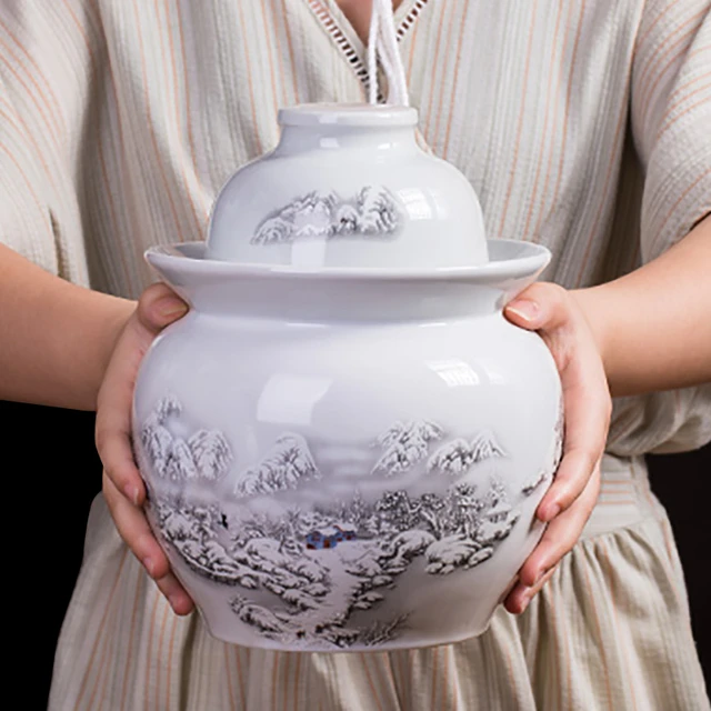 Earthenware Kimchi Jar