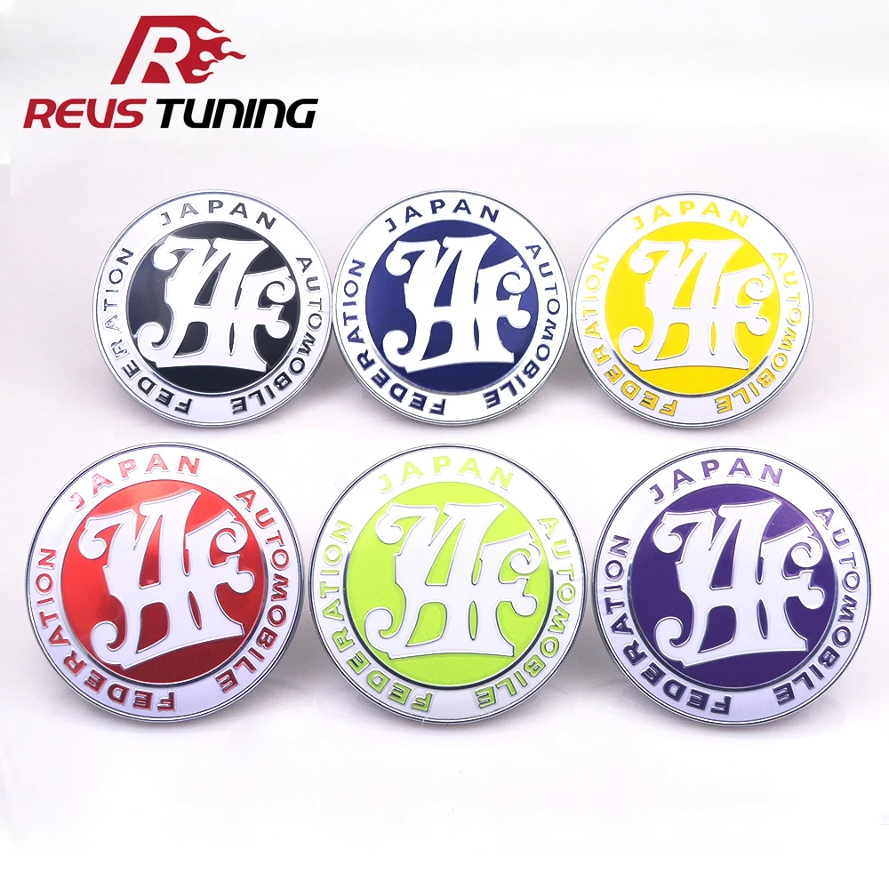 Universal Car-styling JDM 90MM Car Front Grill Grille Badge Emblem ...