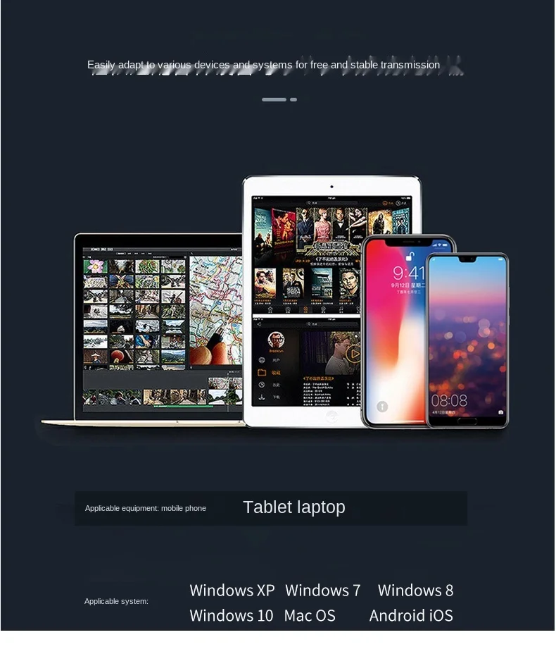 Clé USB 4 en 1 - Argent - 128 Go - Compatible iPhone, Android, PC - USB 3.0 - OTG Type-C ...