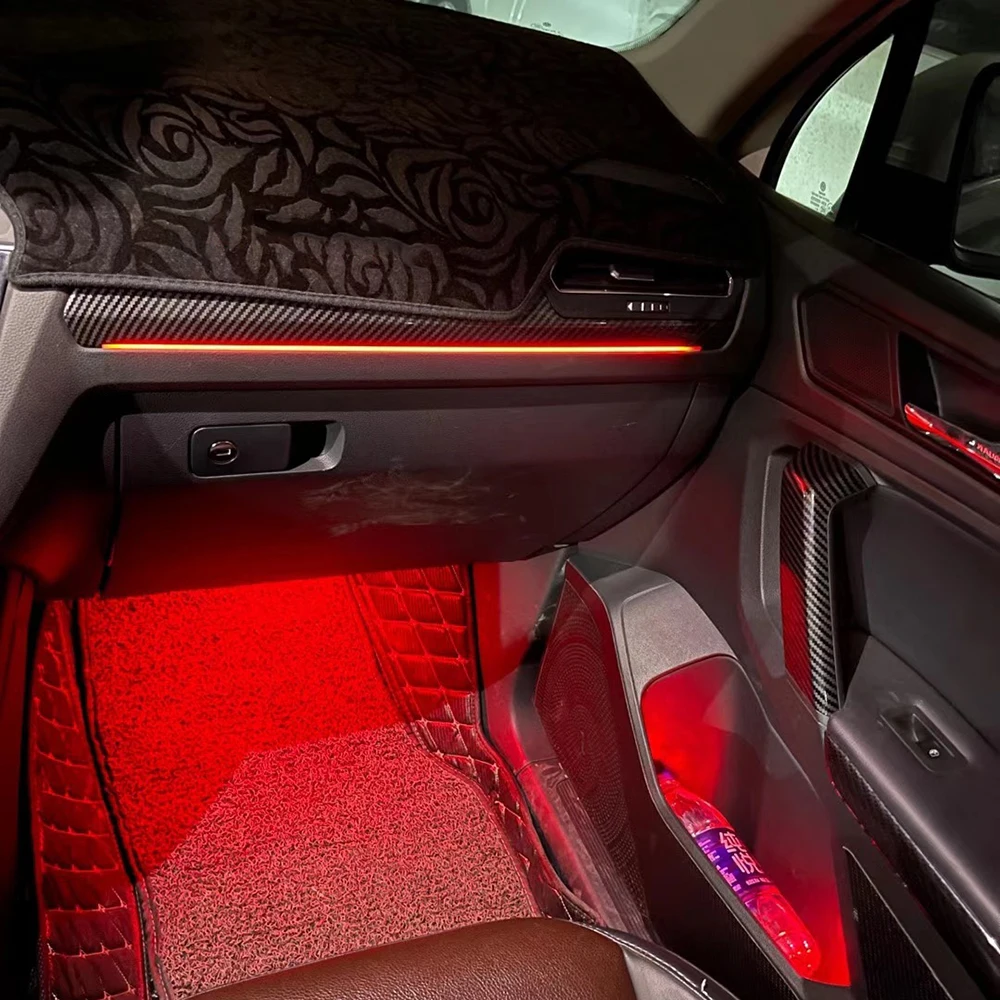 Dashboard ambient light RGB ambient light passenger multi-color ambient ...