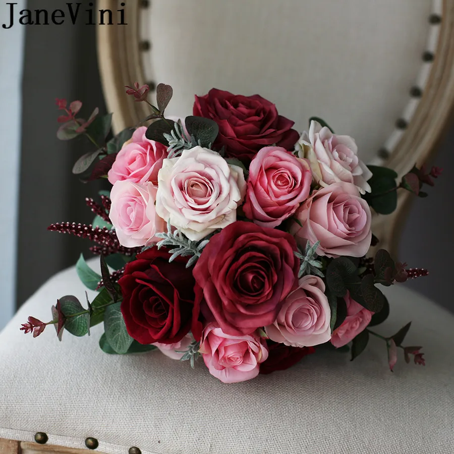 Dark Red Rose Bouquet