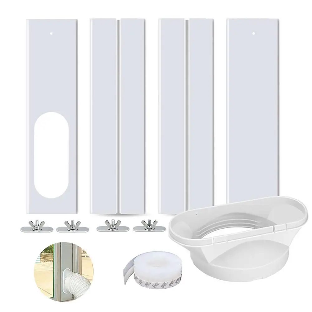 Portable PVC Air Conditioner Window Kit Perfect Accessories Window ...