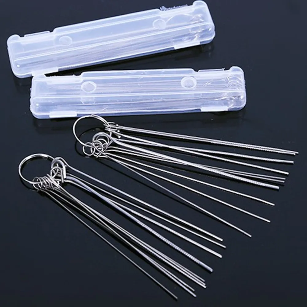 Nozzle Cleaner Gas Welding Brazing Cutting Torch Tip Cleaner 10Pcs Set Nozzle Cleaner Gas Welding Brazing Cutting Torch Tip Cleaner 10Pcs Set