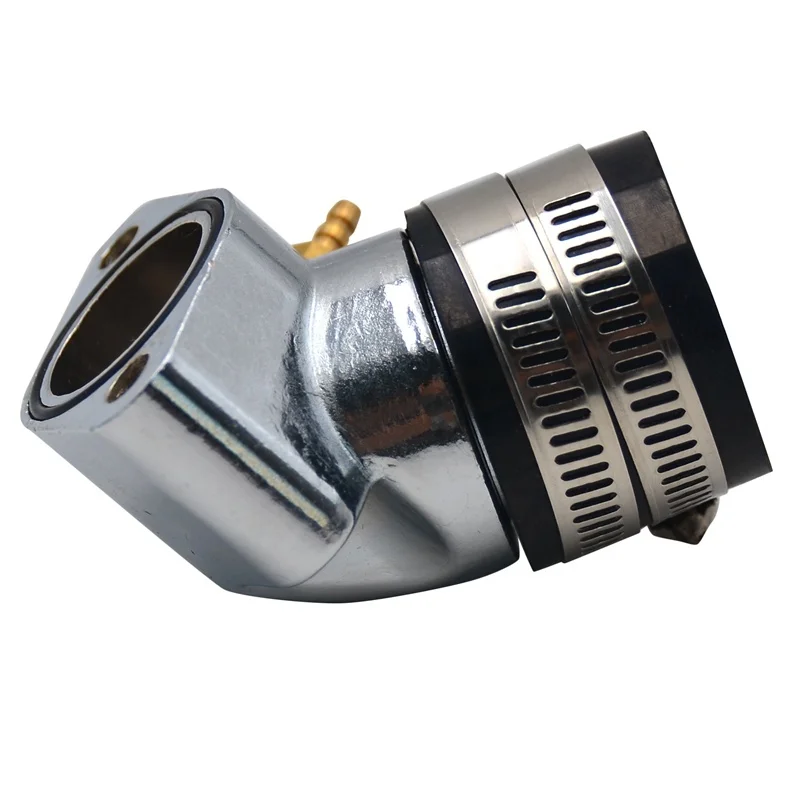 Carburetor Intake Manifold Pipe Moped Scooter ATV Intake Manifold for ...