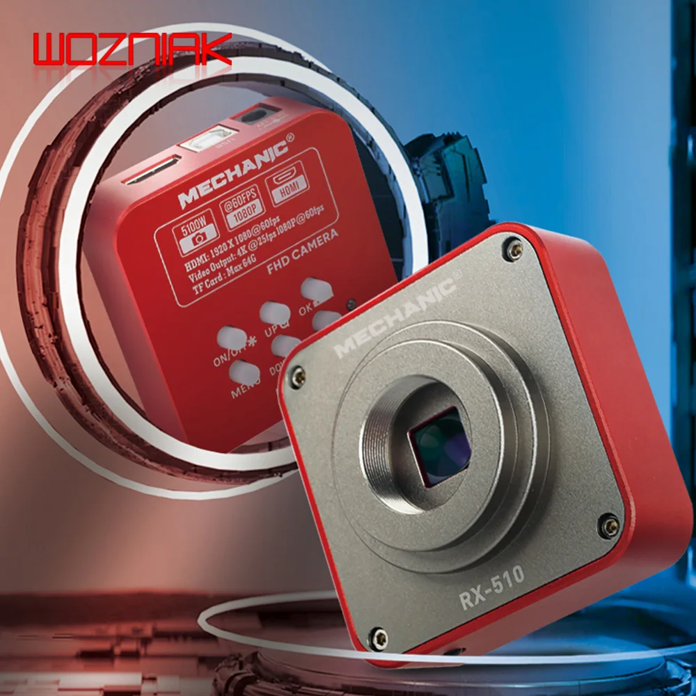 Mechanic Phone Pcb Soldering Repair 4k Hd Microscope Camera Trinocular ...