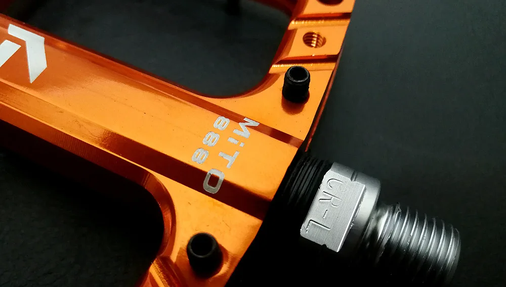 Vert - Joint de pédale de vtt Ultra léger MITO, 3 roulements polis ...