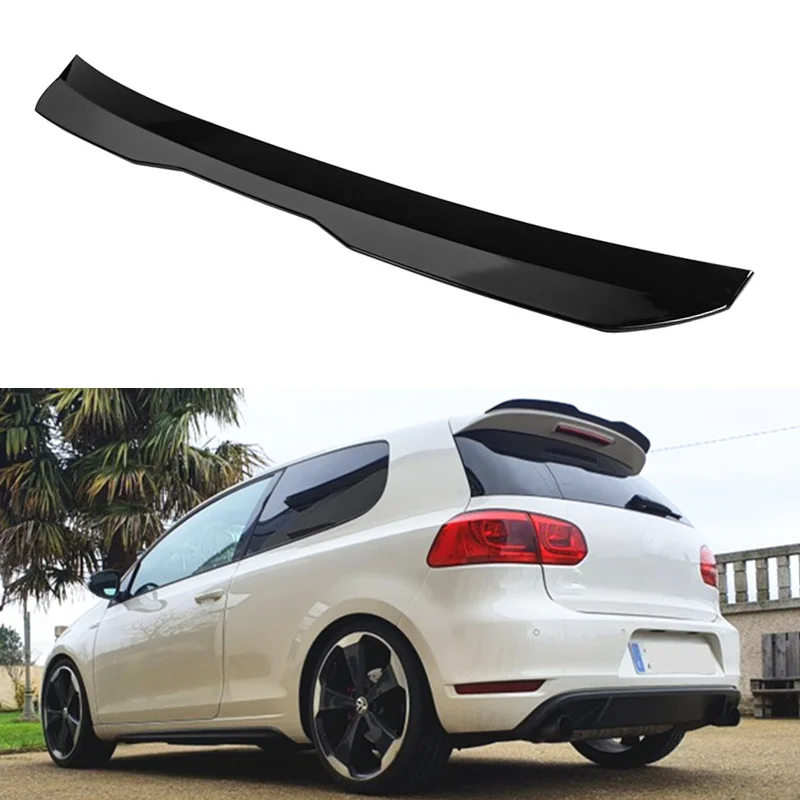 For Volkswagen Vw Golf Mk6 Gti Spoiler 2010-2013 / Golf Mk7 2014-2019 ...