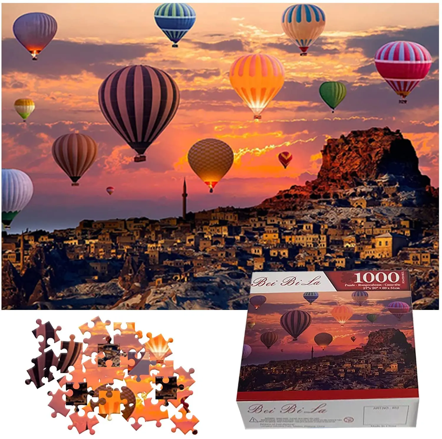 Hot-Air-Balloon-1000-Piece-Adult-Puzzle-Brainstorm-Cardboard-Puzzle-Floor-Fun-Children-s-Puzzle ...