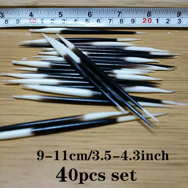 High Quality Fish Float Hair Sticks Accessories Quills Real Porcupine ...