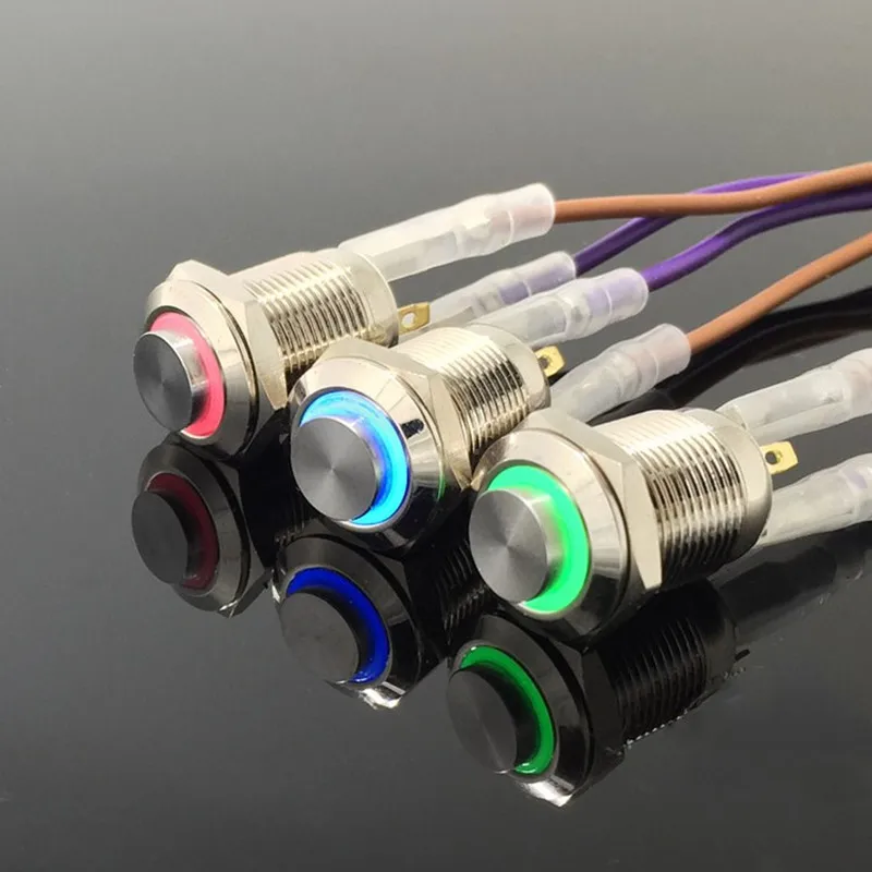 12mm-High-Round-Waterproof-Momentary-Stainless-Steel-Metal-Push-Button ...