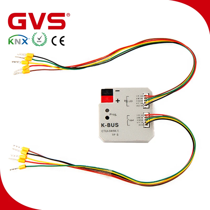 Ctui-04/04.1 Factory Directly Knx/eib K-bus Gvs Output 12v Dc 4 Input 4 Output Dry Contact Knx ...