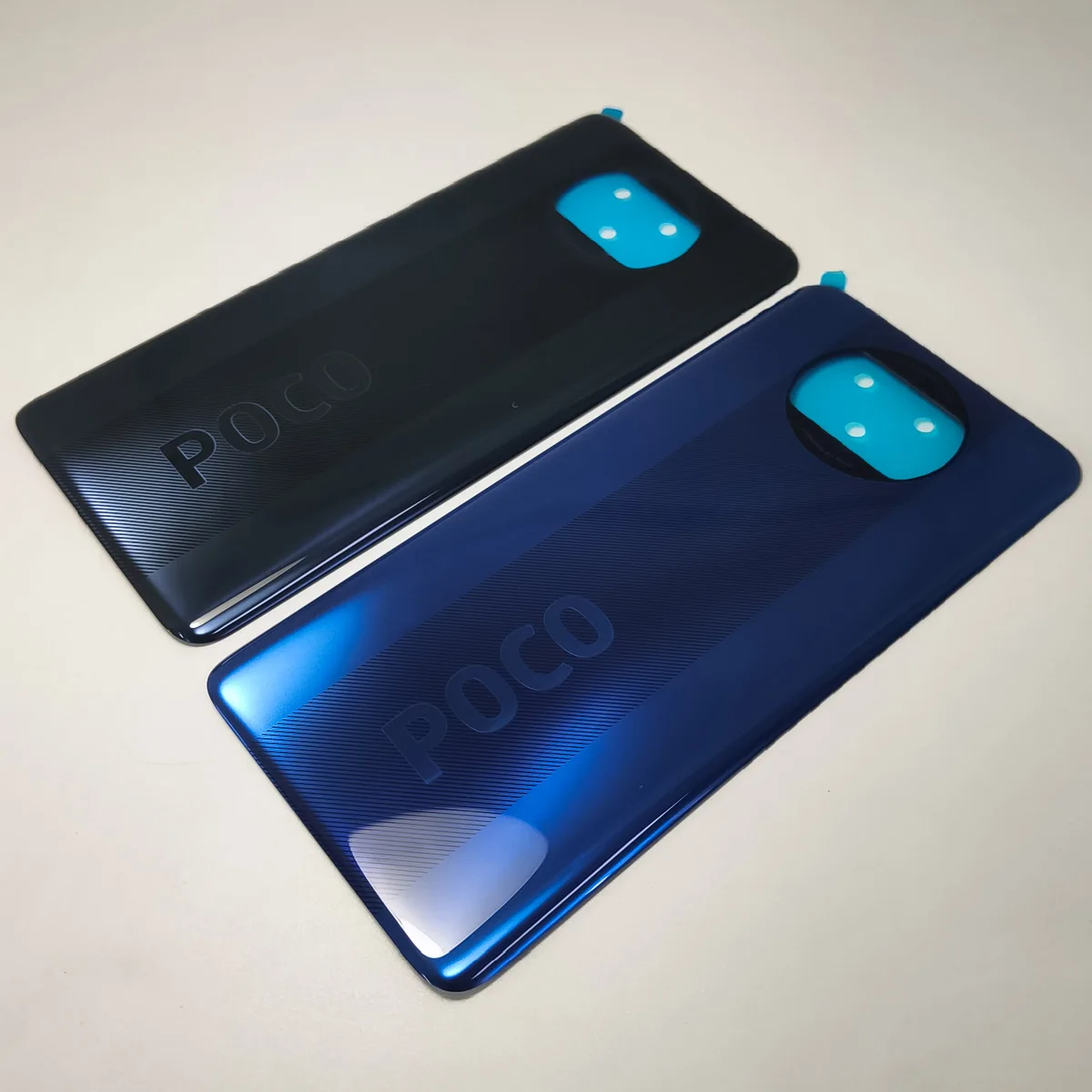 Original Poco X3 Nfc Housing Cover With Poco Logo For Xiaomi Mi Poco X3 ...