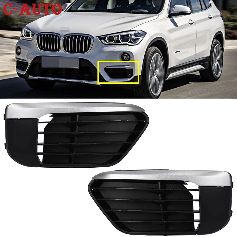 Car-Front-Left-Right-Bumper-Lower-Grille-Bezel-Cover-For-BMW-X1-F48-F49 ...