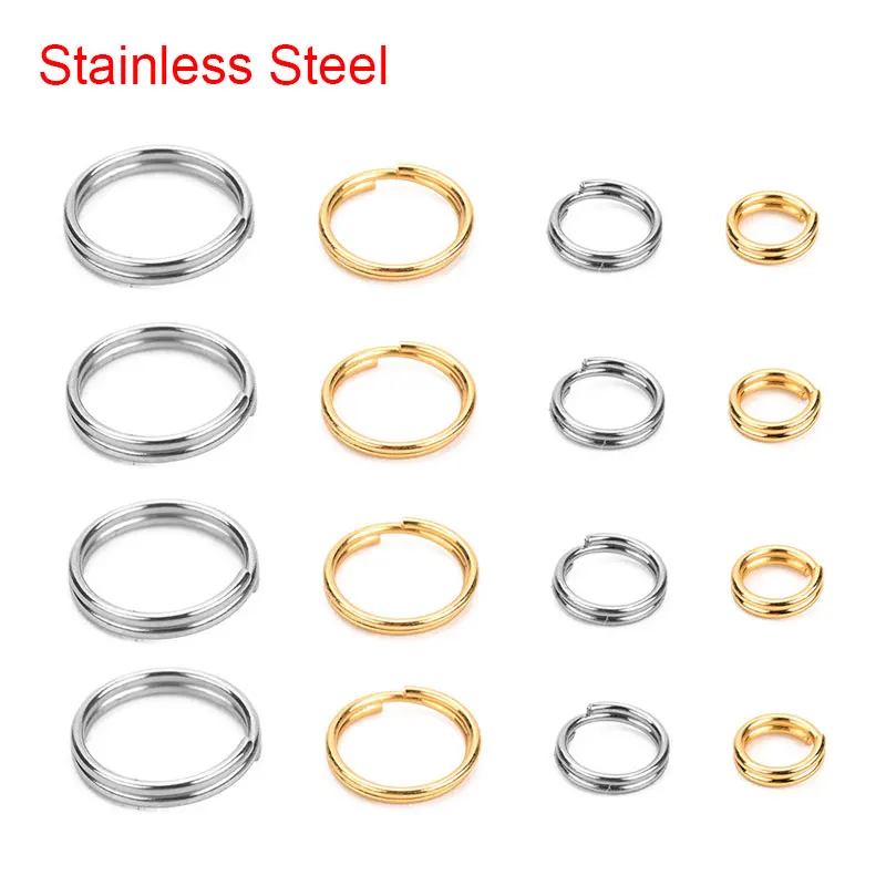 100pcs-Stainless-Steel-Jump-Rings-Bulk-6-8-10mm-Gold-Color-Double-Loop ...