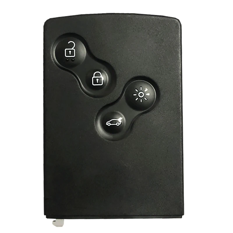 Original 4 Button Smart Card Key For Renault Samsung CLIO smart key ...
