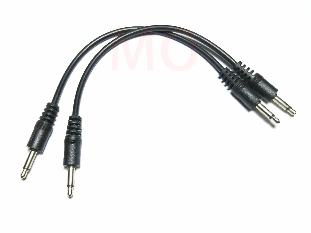 10pcs cable 3.5mm 1/8 male mini plug monaural mono audio connector 20cm ...