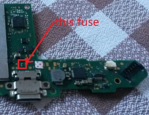 5pcs For Nintendo Switch Small Fuse (near To Type C Power Charger ...