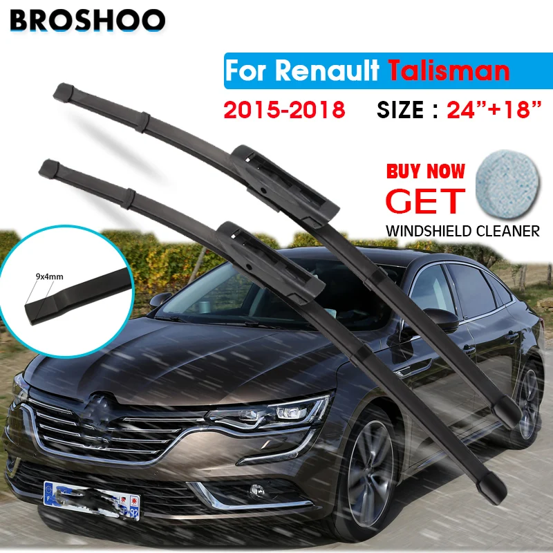 Car Wiper Blade For Renault Talisman 24"+18" 2015-2018 Auto Windscreen ...