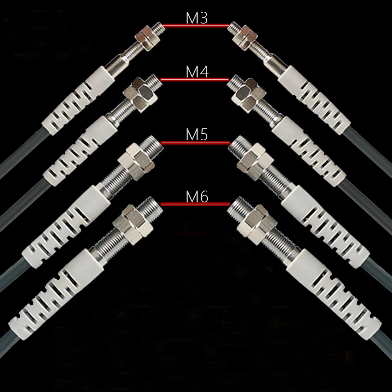 1Pair M3 M5 Laser Switch Photoelectric Sensor Laser beam photoelectric ...