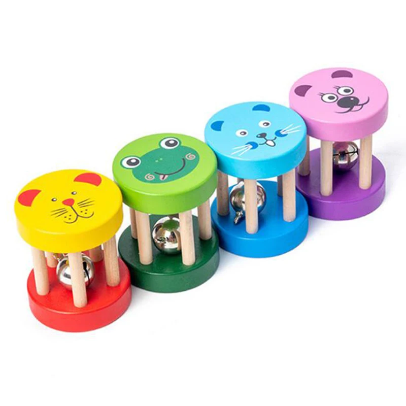 HOCHET,CC040--Hochets en bois pour bébé, marteau de sable, hochet ...