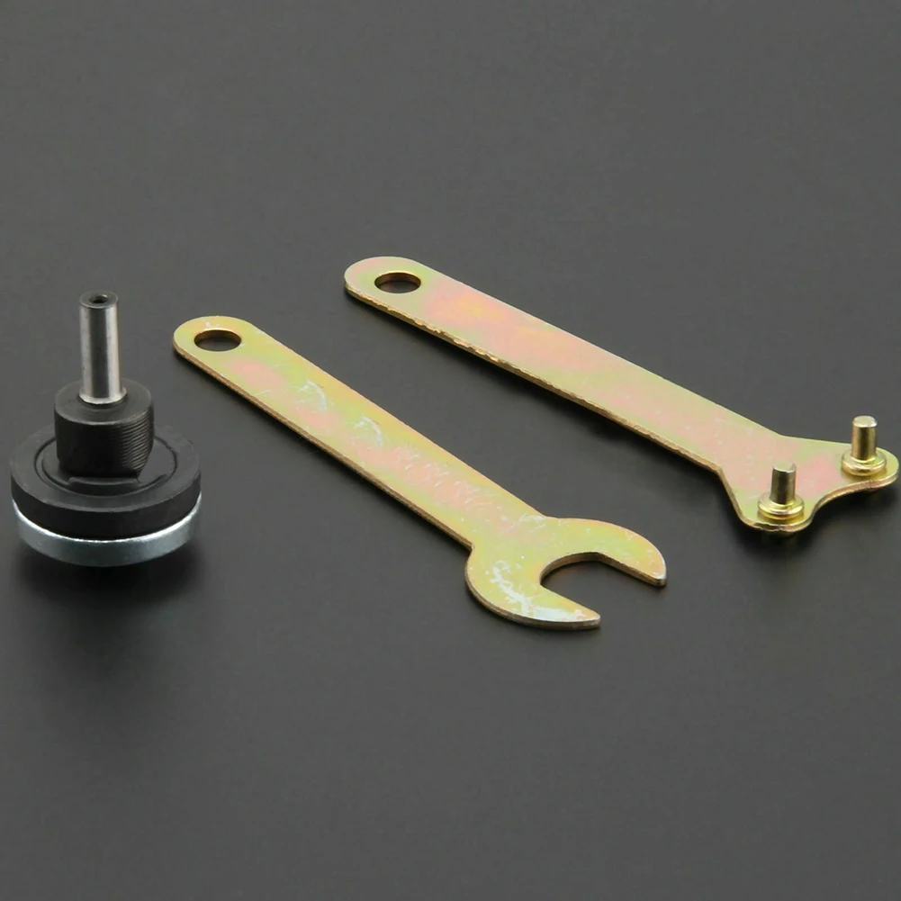 스패너 커넥팅 로드 드릴 앵글 그라인더 맨드릴 어댑터 디스크 8pcs 6mm 라운드 10mm 삼각형 생크 맨드릴 플랜지 너트