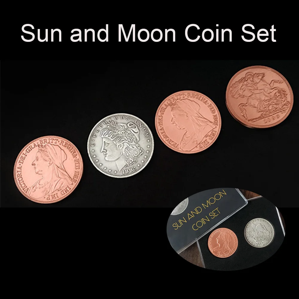 Sun-and-Moon-Coin-Set-Magic-Tricks-Close-Up-Magia-Coin-Appear-Vanish ...