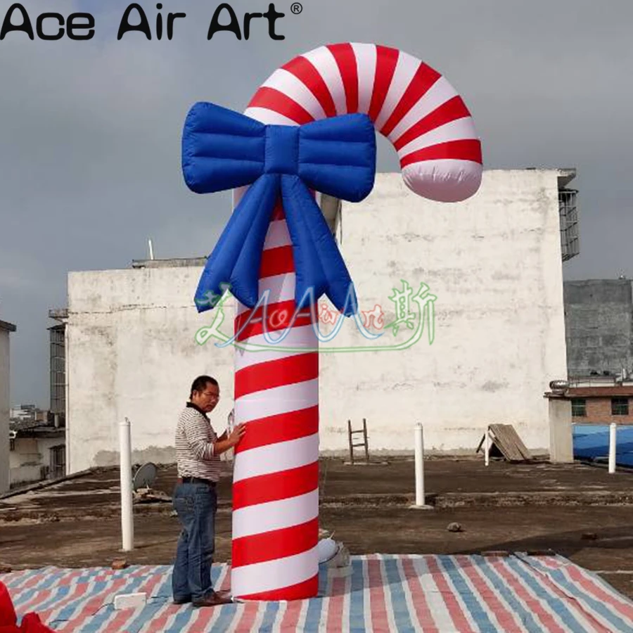 Wholesale-Christmas-decoration-inflatable-candy-cane-standing-candy ...