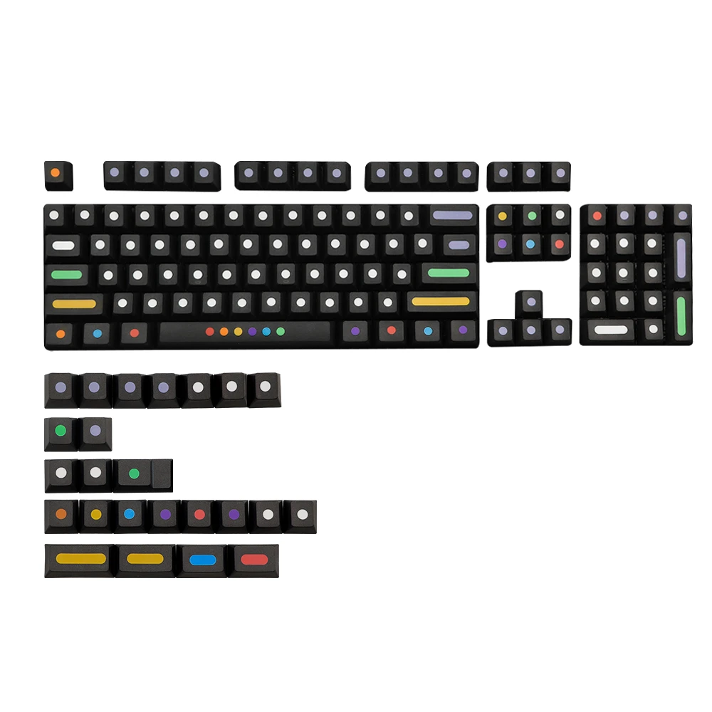 Gmk-key Dots Keycap Cherry Profile Pbt Keycaps For Mx Switch Mechanical ...
