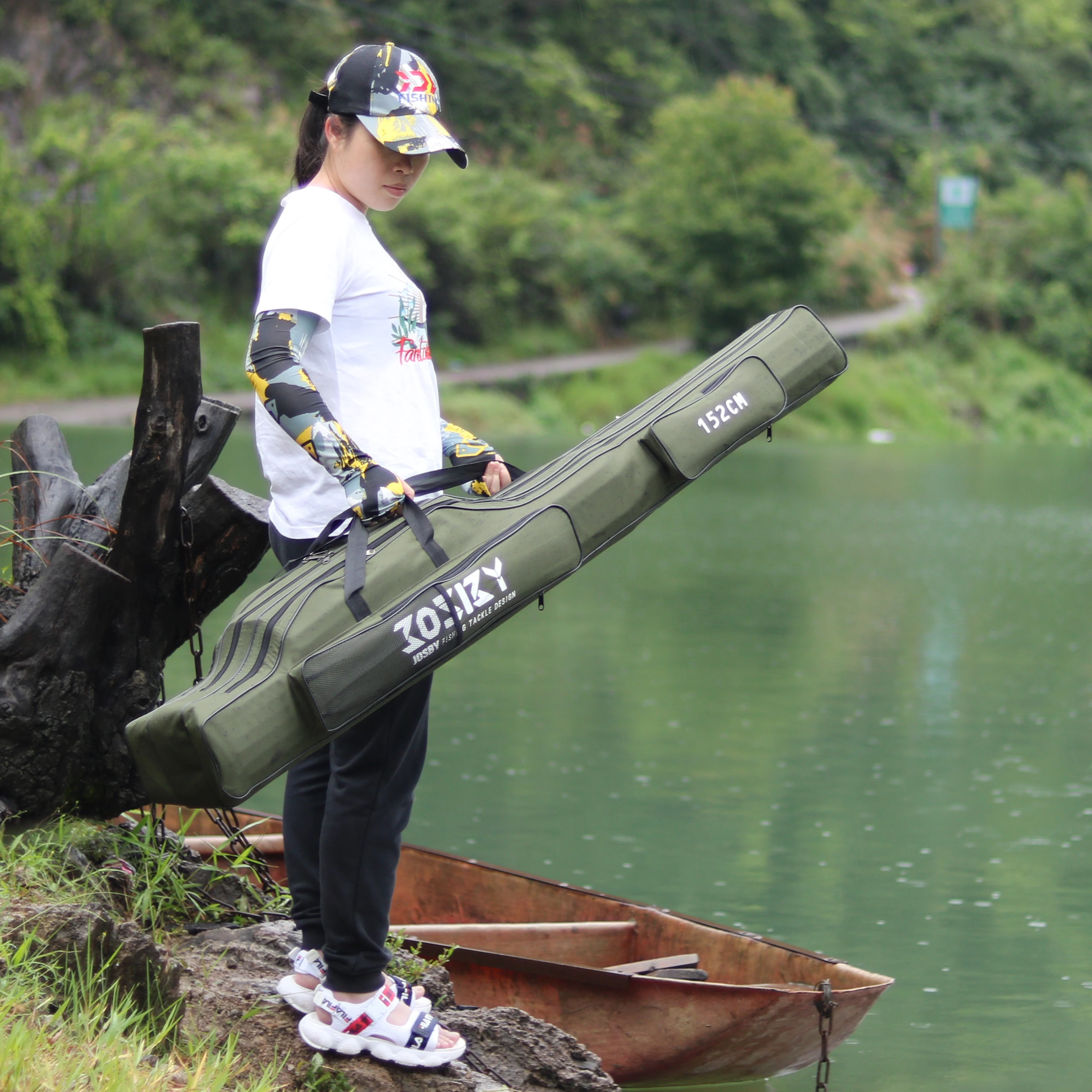 Multifunctional Fishing Bag | Fishing Rod Travel Storage | Bag Case ...