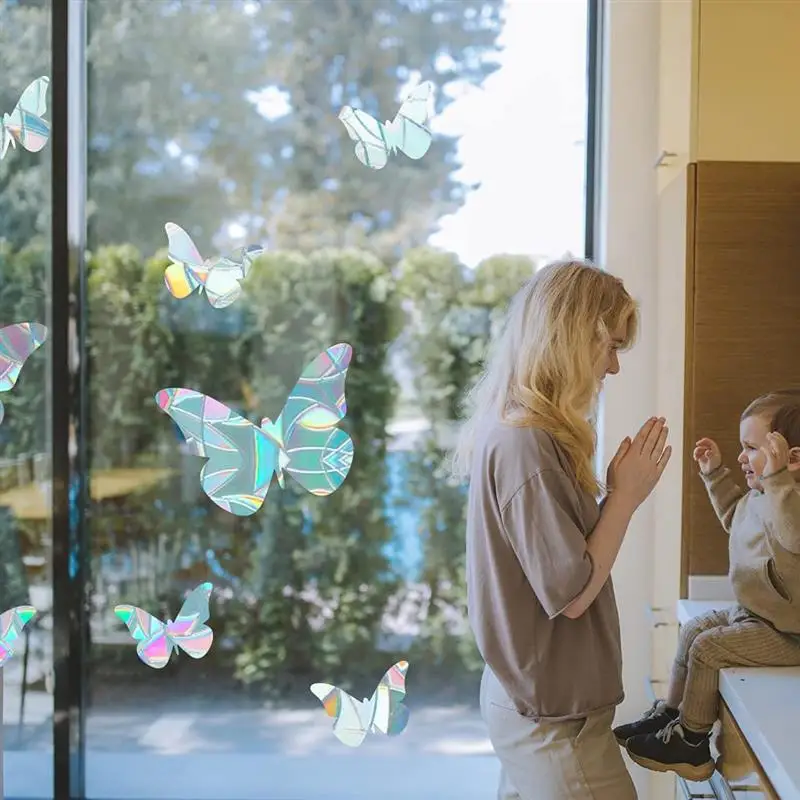 Stickers, Labels & Tags Heart ship rainbow suncatchers window decals ...