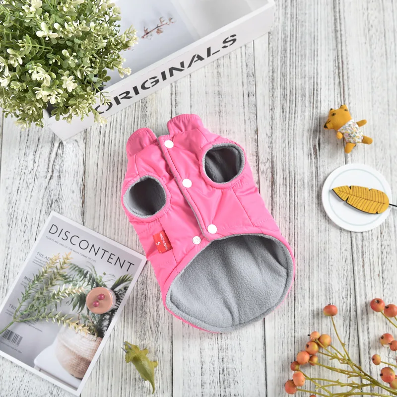 Manteau,Deux pieds chaud chien vêtements pour petits chiens moyens ...